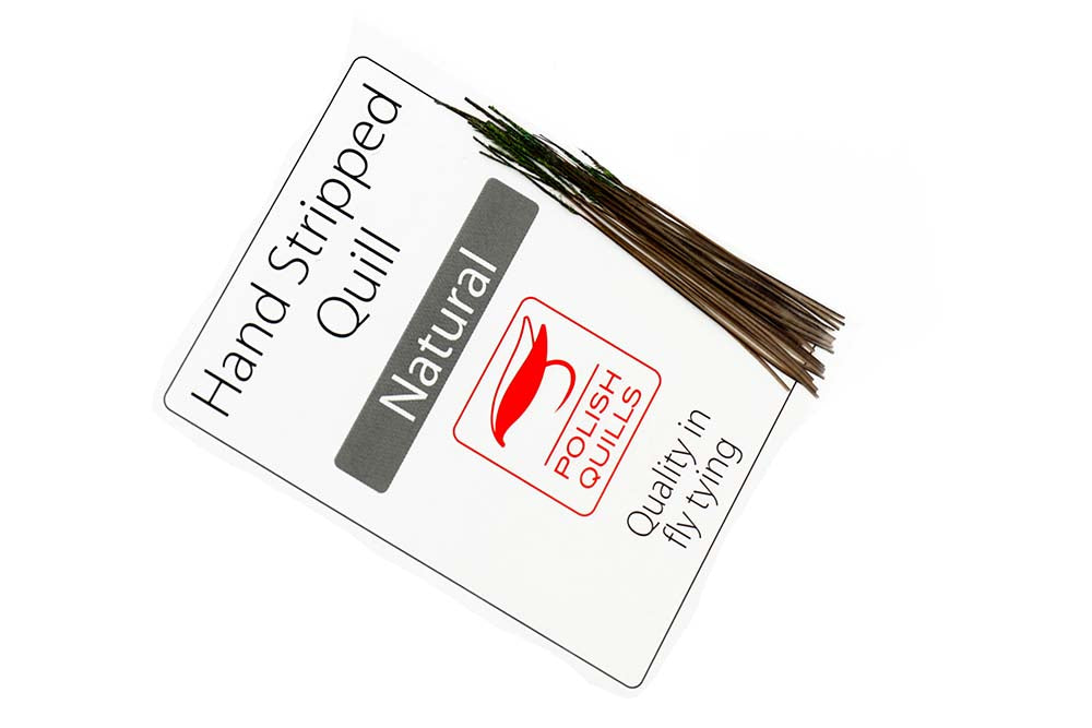 Hand Stripped Quill - Natural – Nordic Anglers