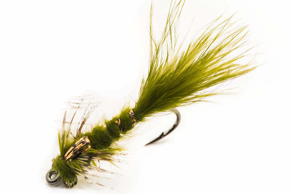 Material kit - Olive damsel – Nordic Anglers