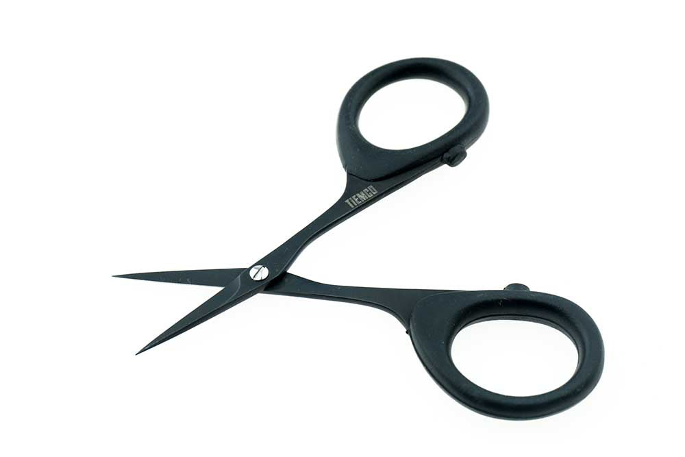 Tiemco Tying Scissors - Fine Black