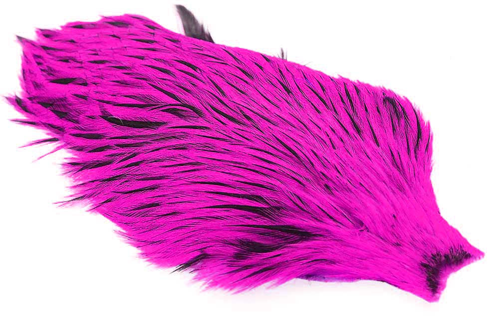 Whiting Freshwater Streamer Cape - Silver Badger Hot Pink – Nordic Anglers
