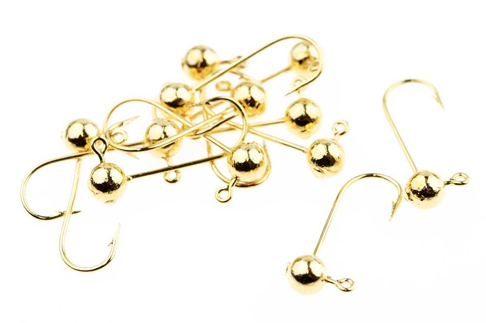 Jig Heads Ball Style - Gold – Nordic Anglers